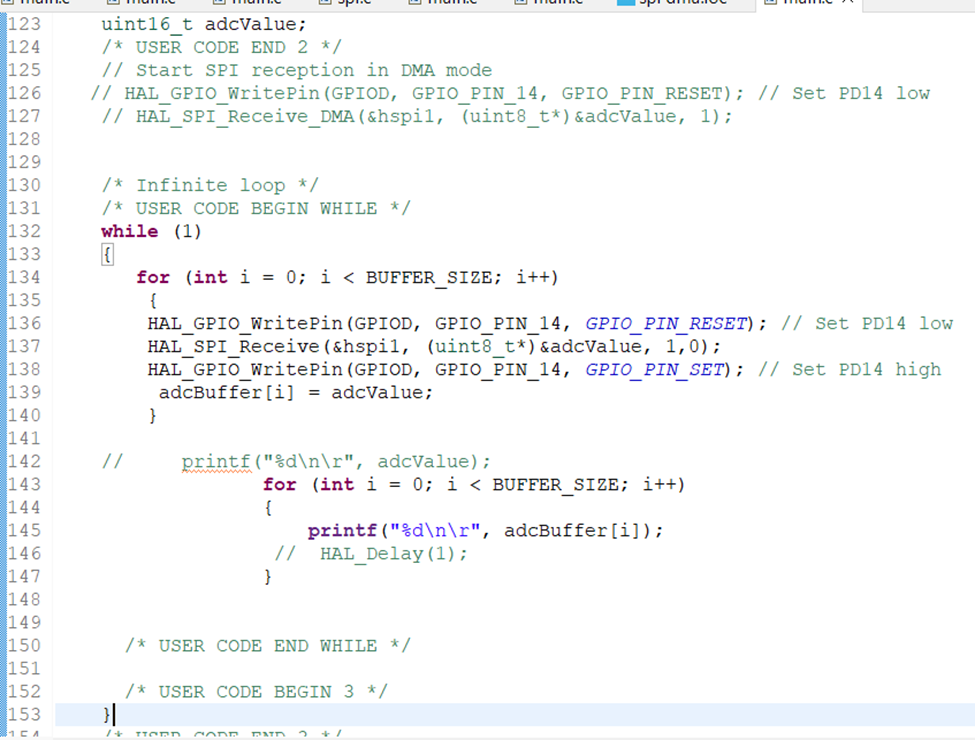 Minimizing Sclk Pulse Time On Spi With Stm32h745 Page 2 Stmicroelectronics Community