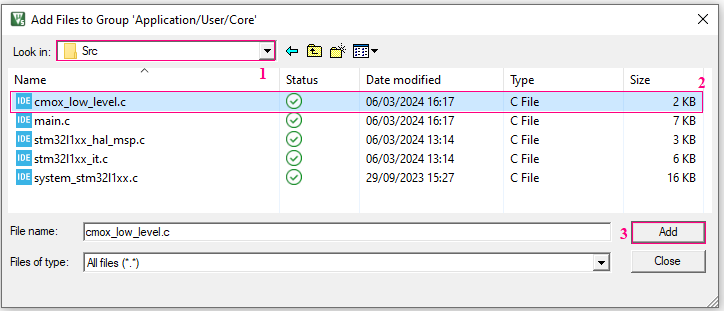 How to add external libraries in Keil® MDK-ARM: A ...