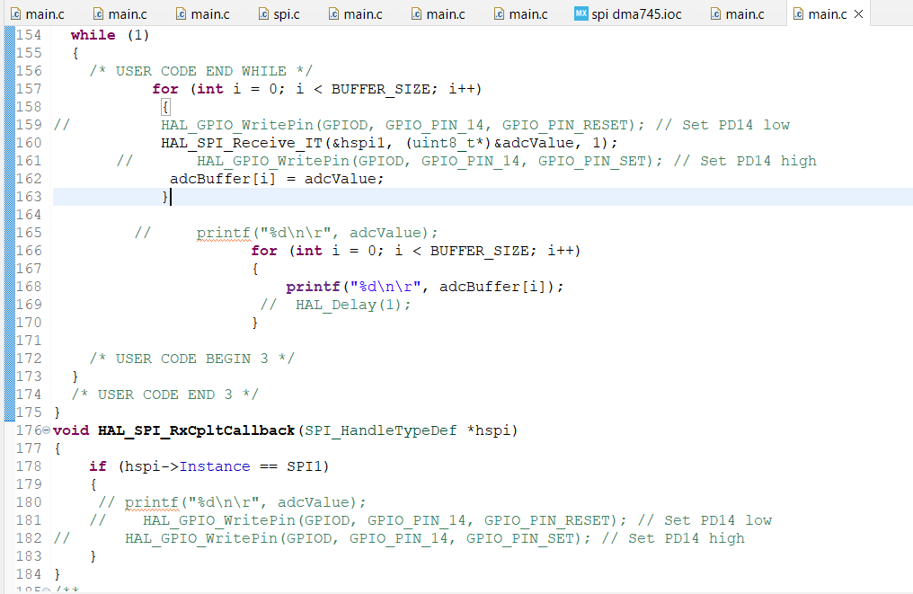 Minimizing Sclk Pulse Time On Spi With Stm32h745 Page 2 Stmicroelectronics Community