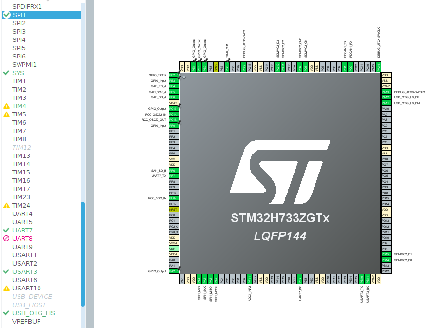 Solved: Yellow triangle warnings in STM32CubeIDE - STMicroelectronics Community