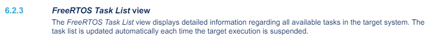 Stm32cubeide Freertos Task List Update Stmicroelectronics Community