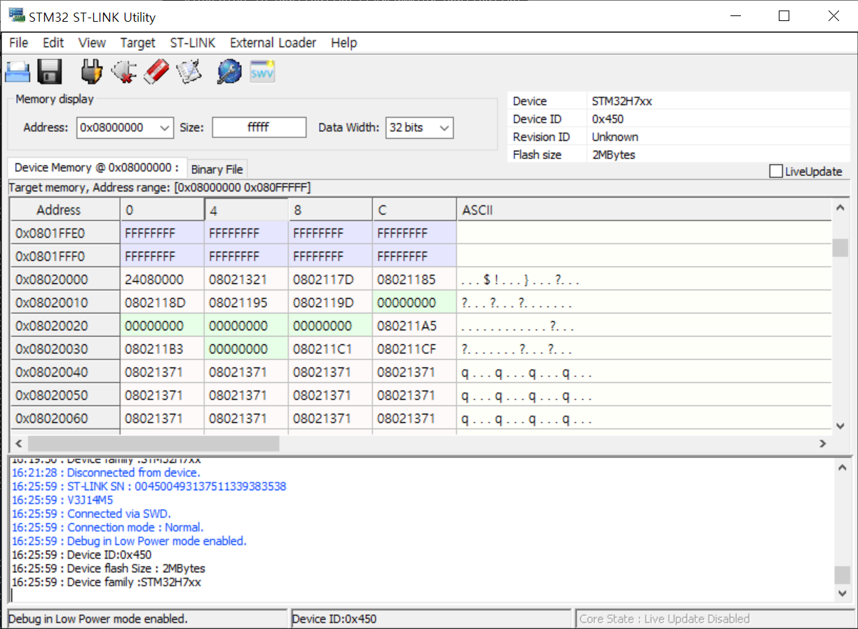 Solved: stm32h745 IAP JumpToApplication Error - STMicroelectronics Community