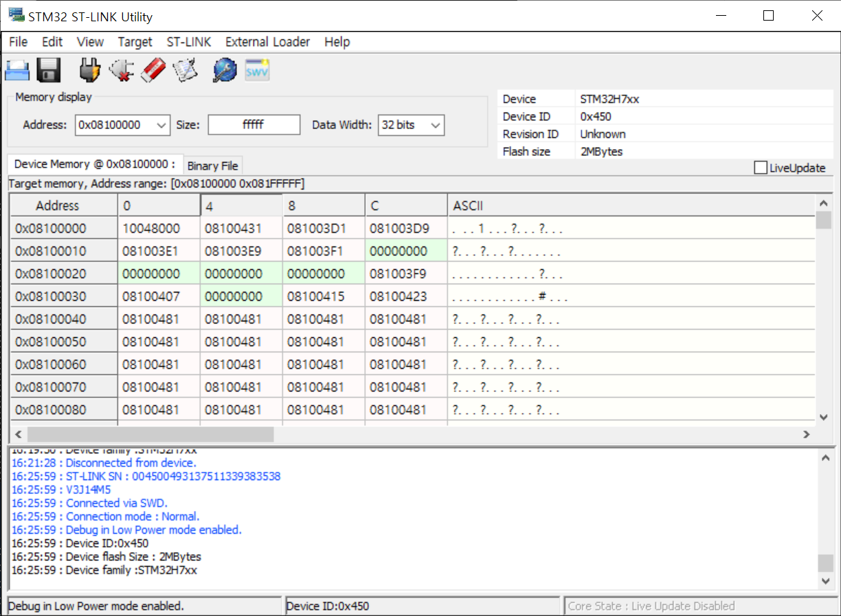 Solved Stm32h745 Iap Jumptoapplication Error Stmicroelectronics Community 