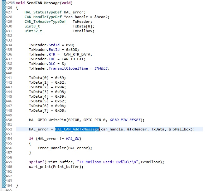 Stm32f412 Can Transmits Unexpected Data Stmicroelectronics Community