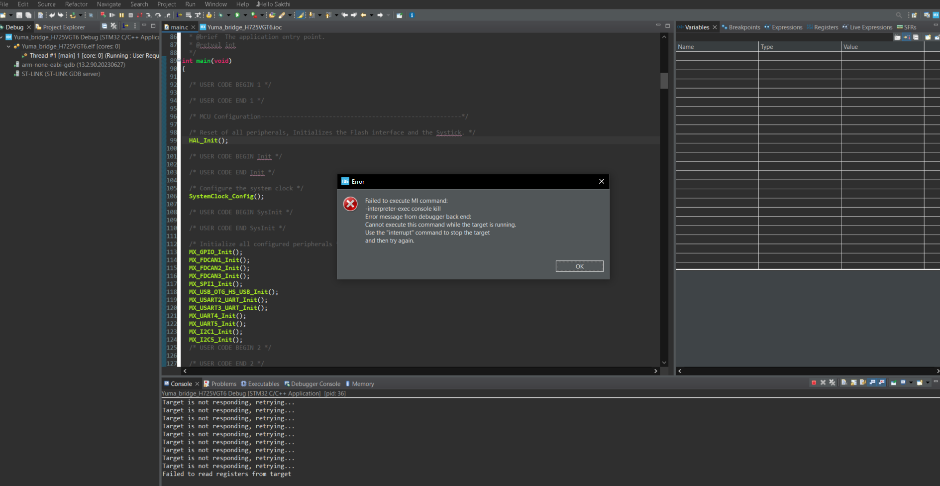 Solved: stm32h725vgt6 not able to Program - STMicroelectronics Community