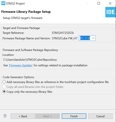 Solved: How to confirm firmware - STMicroelectronics Community
