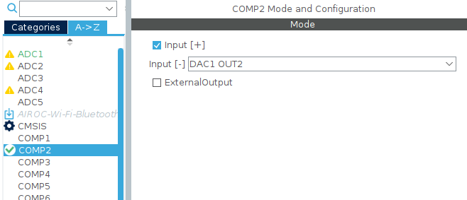 Solved Stm32g474vet3 Dac Output And Comparator Input Que Stmicroelectronics Community 4241