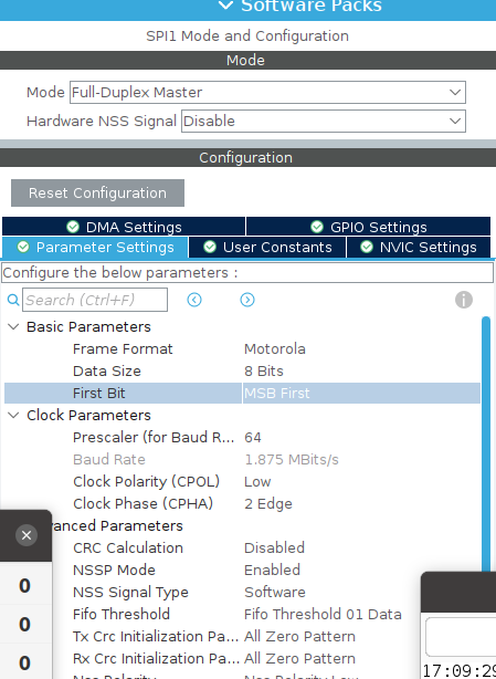 Spi Debug For Mode 1 On Stm32g4 Using Hal Apis Stmicroelectronics Community