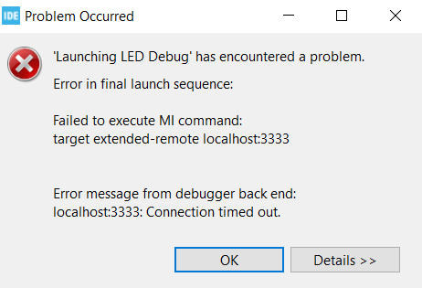 stm32f103c8t6 debug error - STMicroelectronics Community