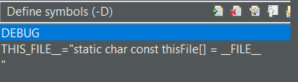 Solved: Use of Define symbols (-D) with the semicolon ...