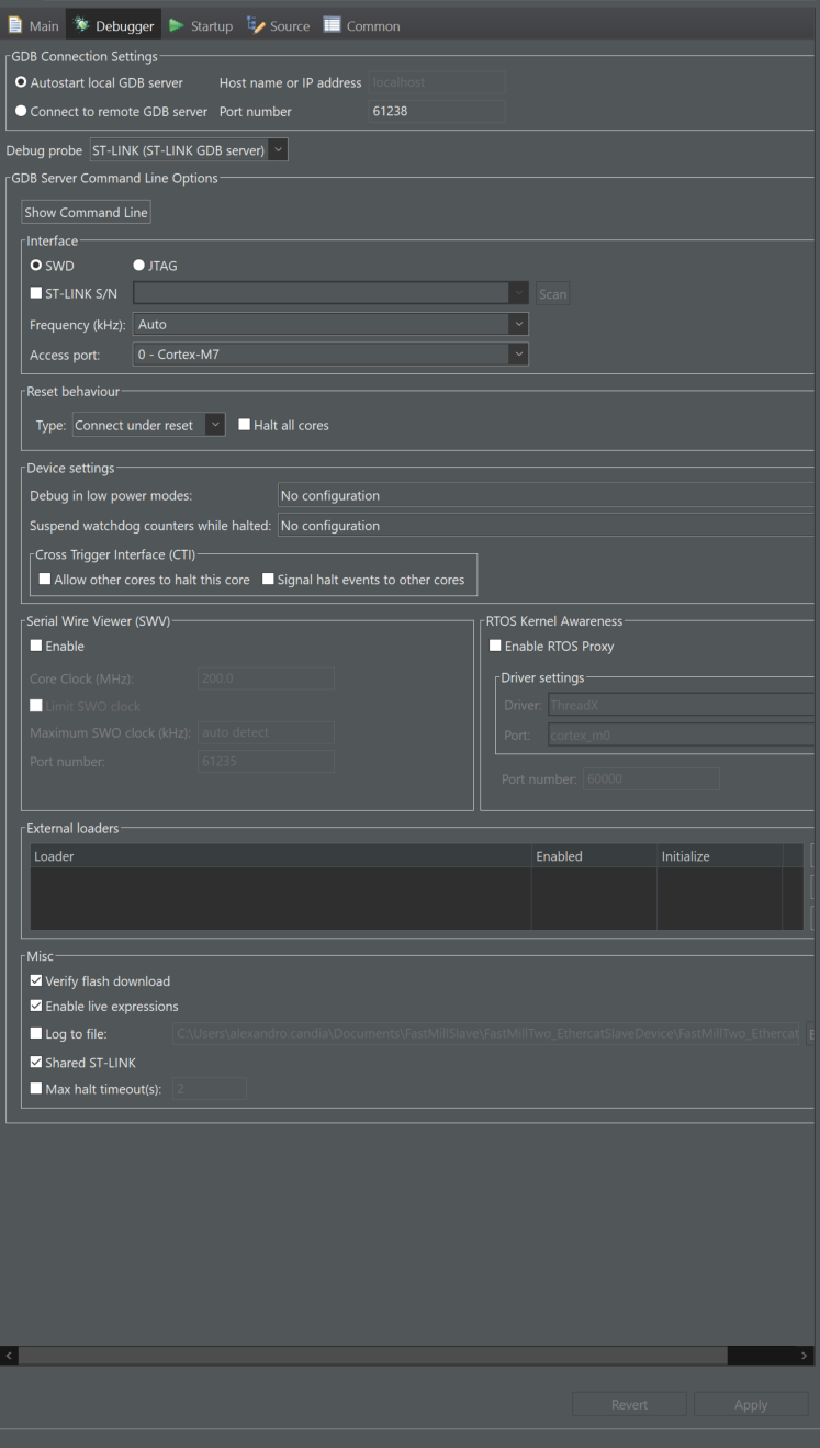 Solved: How to debug Stm32H755 Cm4 Core to get SPI clock r... - STMicroelectronics Community