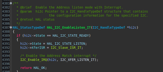 HAL Functions - STMicroelectronics Community