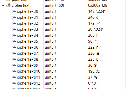 Solved: AES256 GCM Output incorrect on STM32WB55 - STMicroelectronics Community
