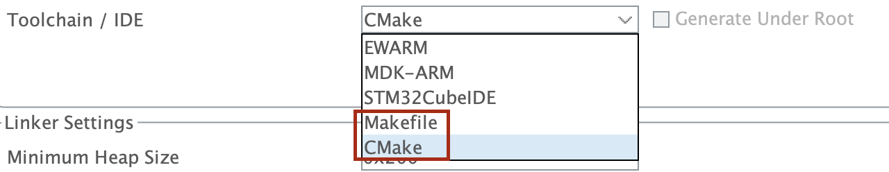 Solved How To Configure Stm32cubemx To Support C Develo Stmicroelectronics Community