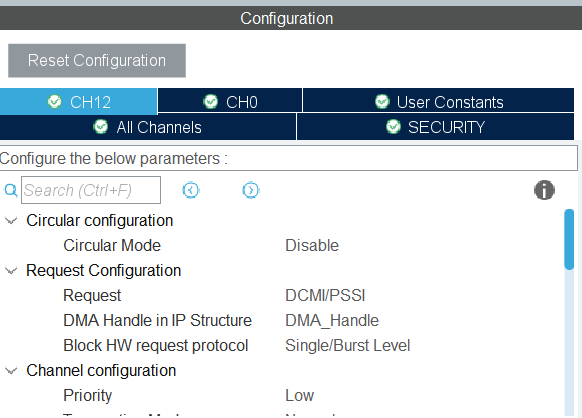 Solved How To Use Gpdma In Stm32u5a5z Stmicroelectronics Community