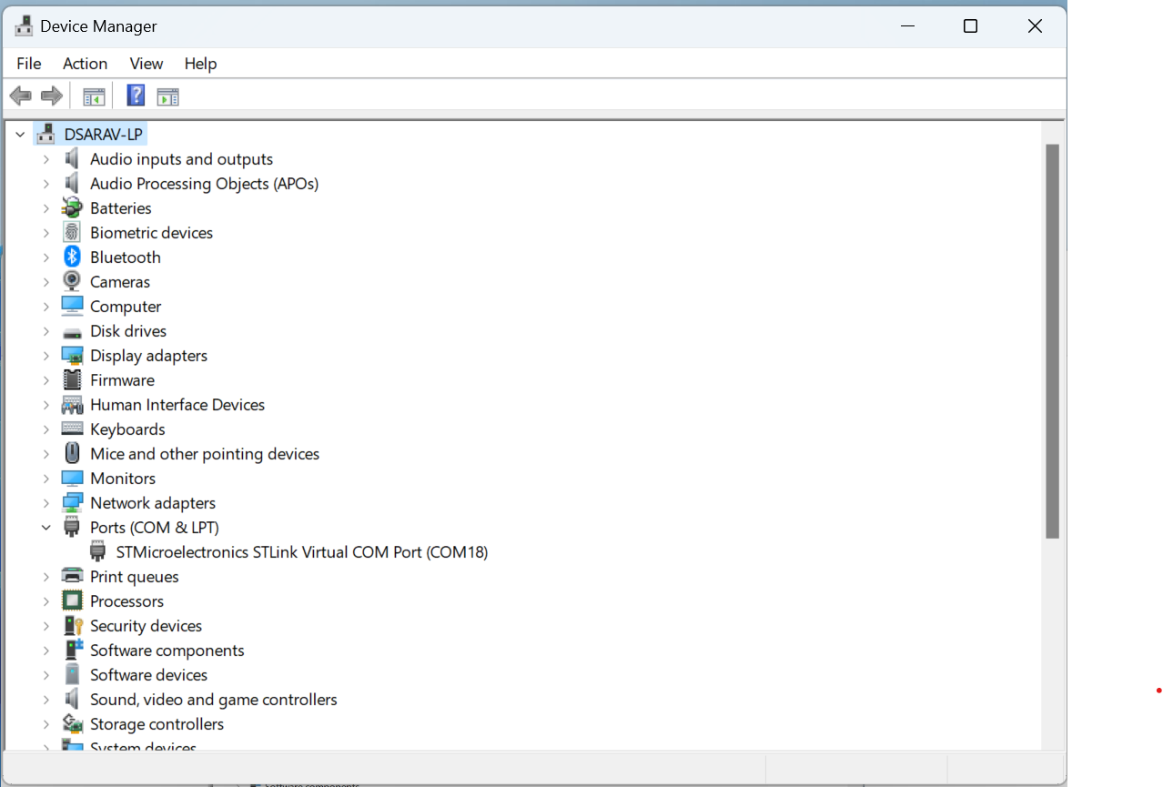 Stlink V3 Mini Enumerating As Stm32 Virtual Compor Stmicroelectronics Community