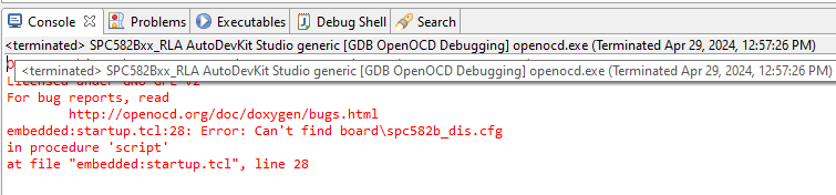 Solved: OpenOCD common error .cfg path not found - STMicroelectronics Community