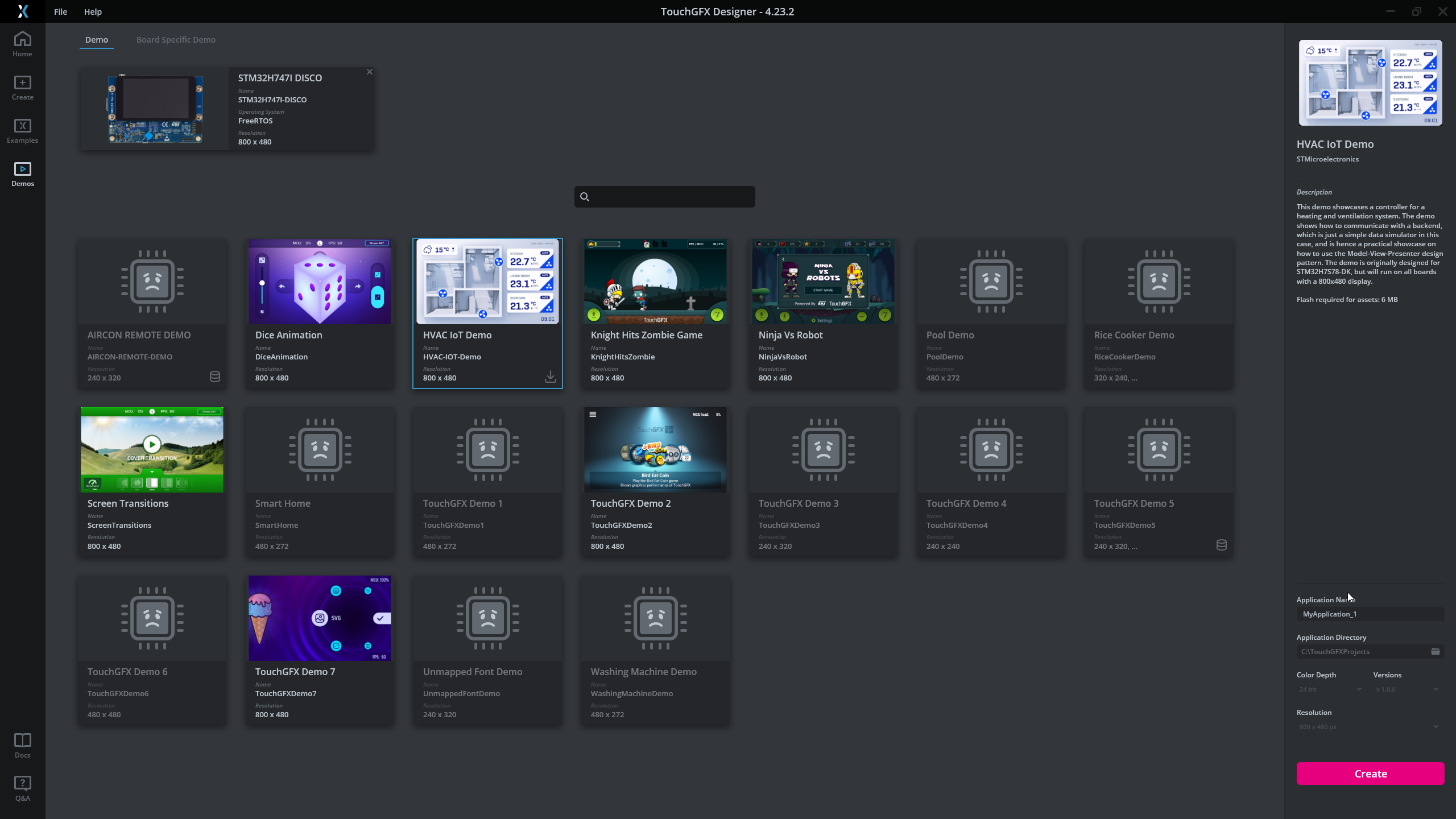 Solved: demos about the GUI made with TouchGFX based on ST ...