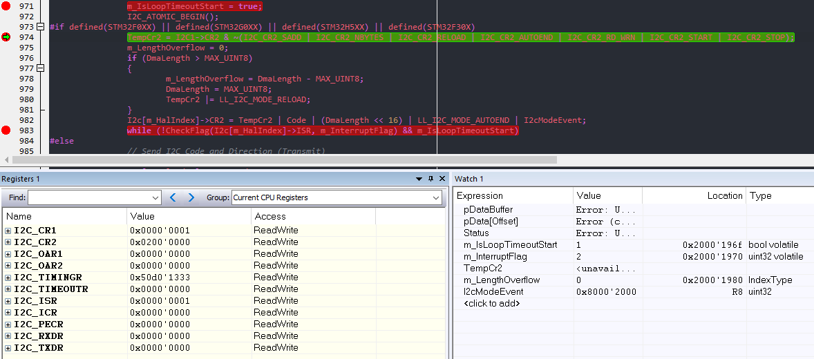 Variable address in memory is changing when readin... - STMicroelectronics Community
