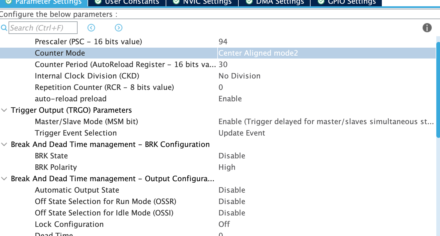 Solved Dma Trigger By Tim1 Conifguration Pwm Generation Stmicroelectronics Community 3409