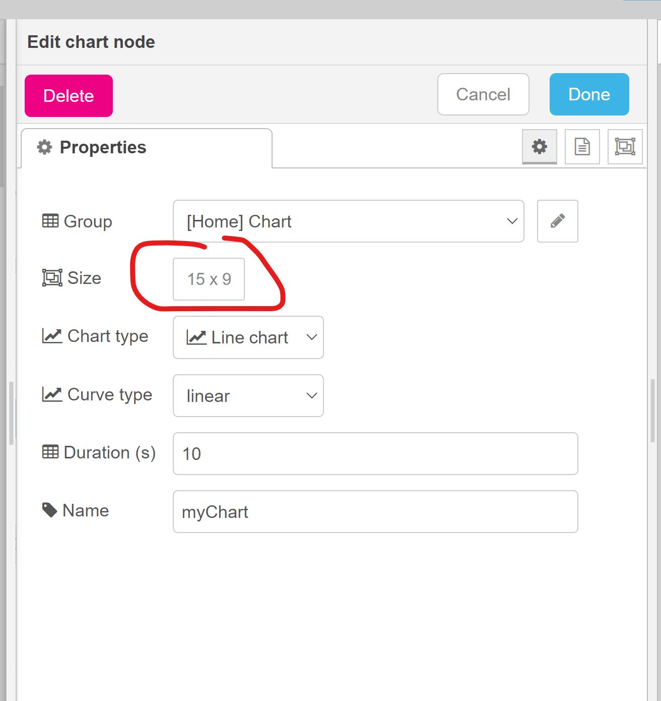 Solved Stm32cubemonitor Size Of Chart In Dashboard Stmicroelectronics Community