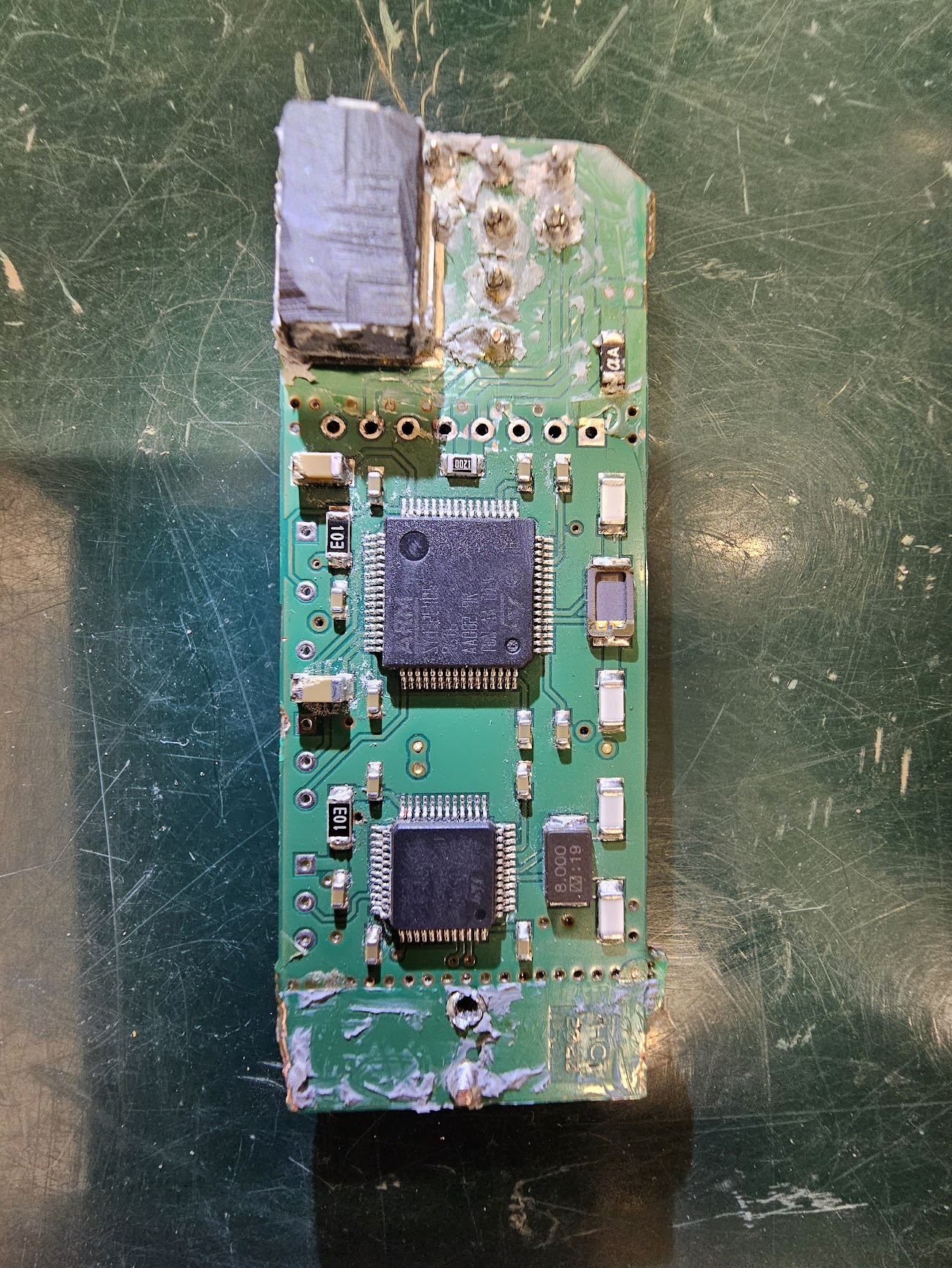 Finding JTAG/SWD location on custom PCB - STMicroelectronics Community