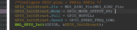 Solved: GPIO pins always high on STM32F405RGT6 - STMicroelectronics Community