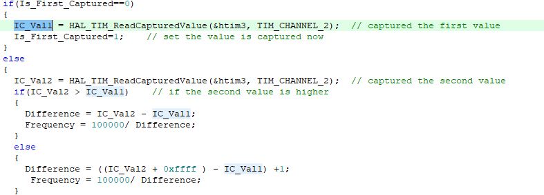 Solved: input capture method using stm32f303RBT6 Mcu - STMicroelectronics Community