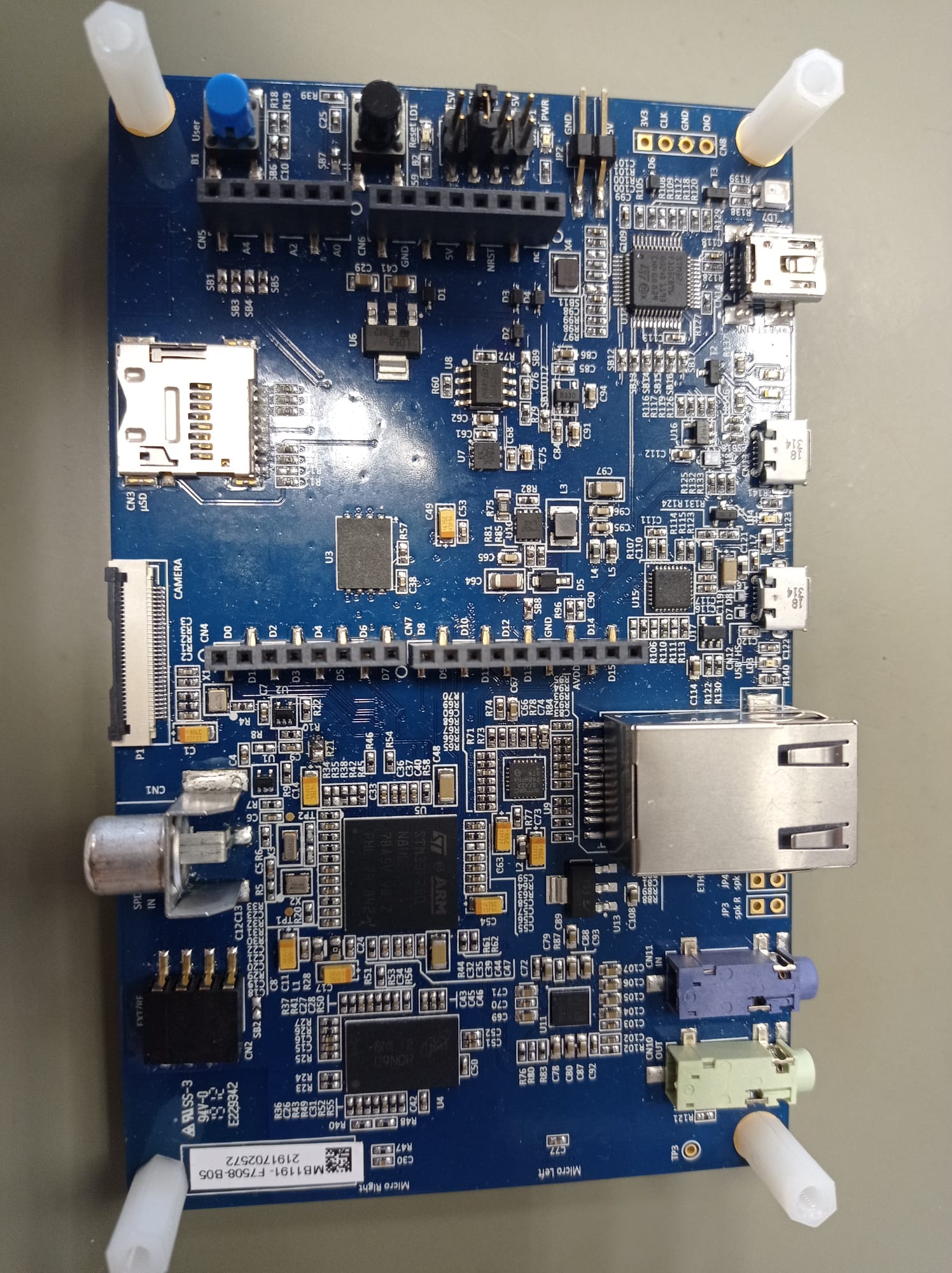 Using AHPI7292S with STM32F7508-DK board - STMicroelectronics Community