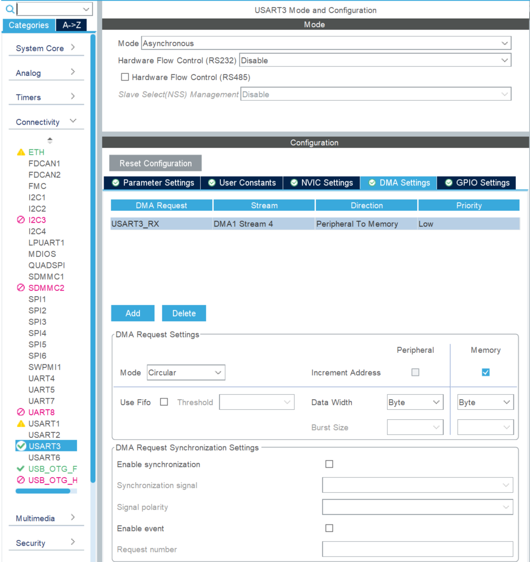 Solved Usart3 Offset Bytes When Receive For The First Tim Stmicroelectronics Community 9209