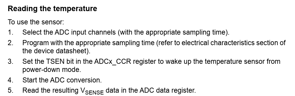 Solved: STM32H750 internal temperature sensor wrong readin... - STMicroelectronics Community