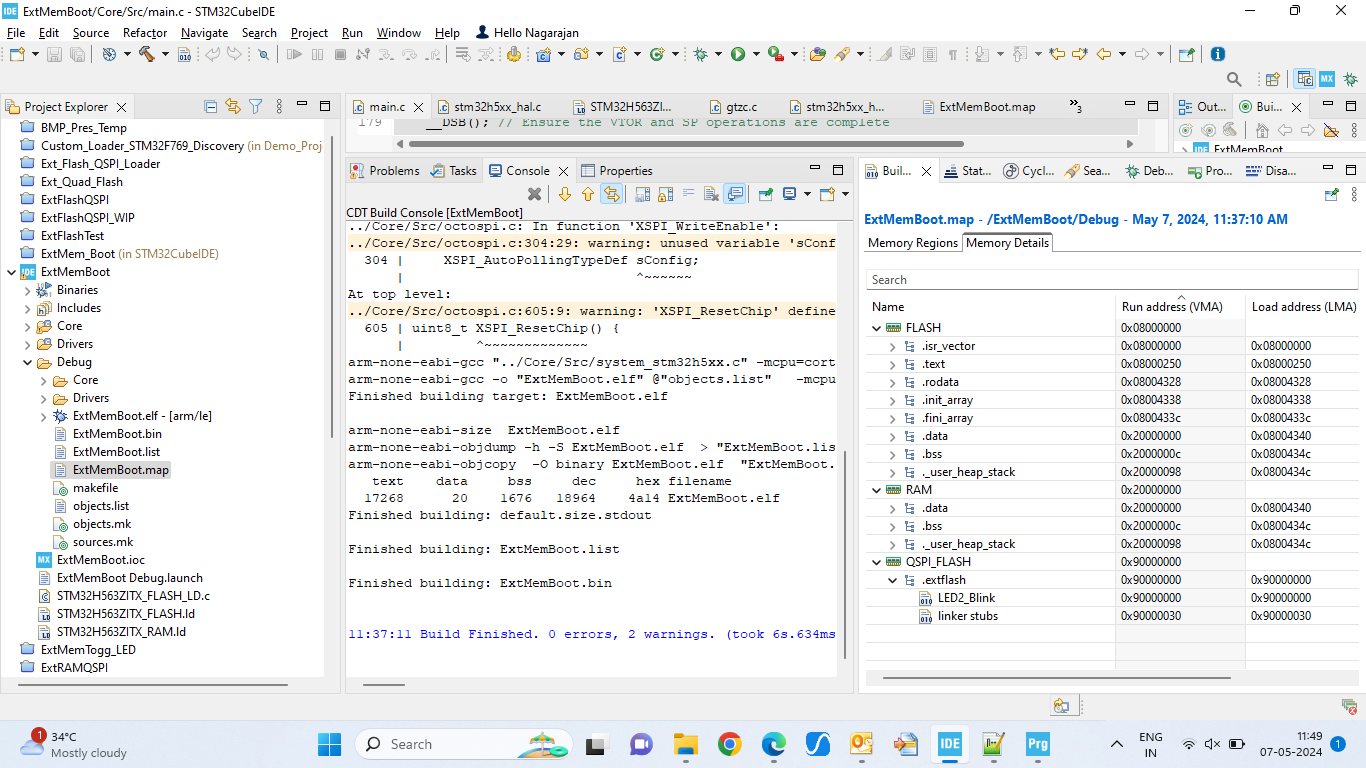 Solved Not Able To Jump From Internal Memory Boot Code To Stmicroelectronics Community 8174