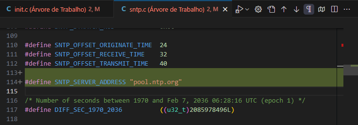NTP using STM32CubeExpansion_Cloud_AWS_H5_V1.0.0 e ...
