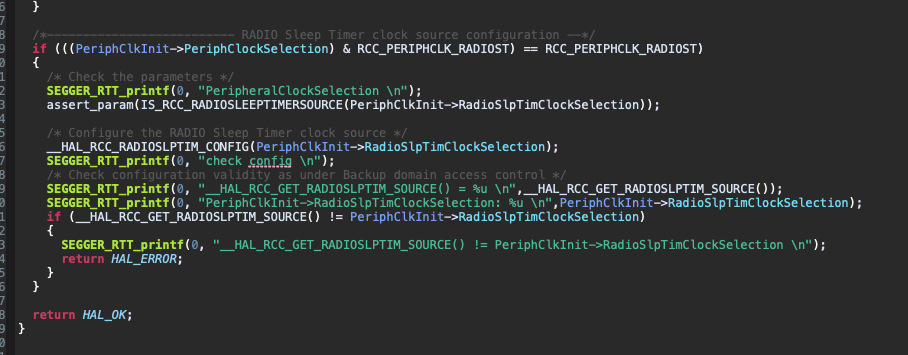 Solved: Costum board stuck at PeriphCommonClock_Config(); - STMicroelectronics Community