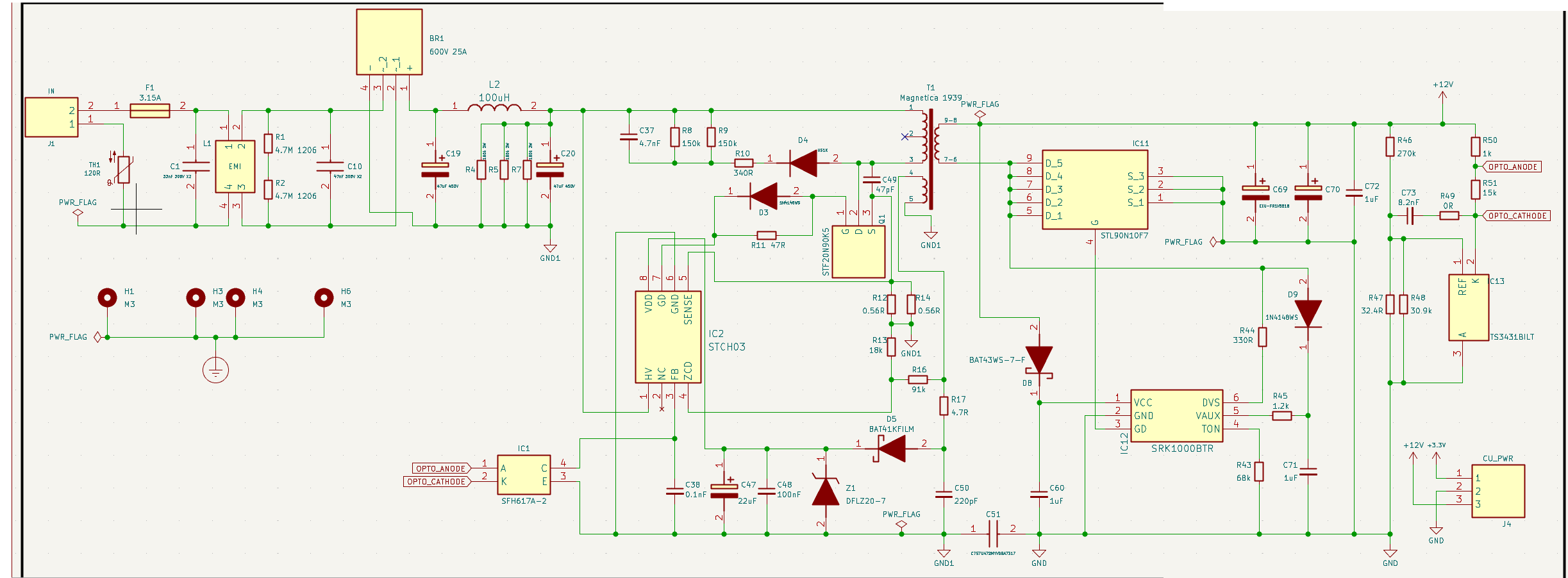 SMPS Pulsing in hiccup mode - STMicroelectronics Community
