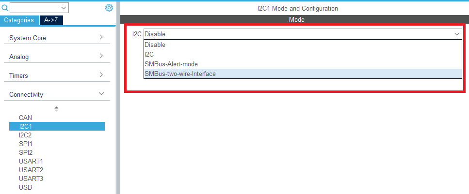 Stm32f103 Smbus Communication Via Cubemx Stmicroelectronics Community