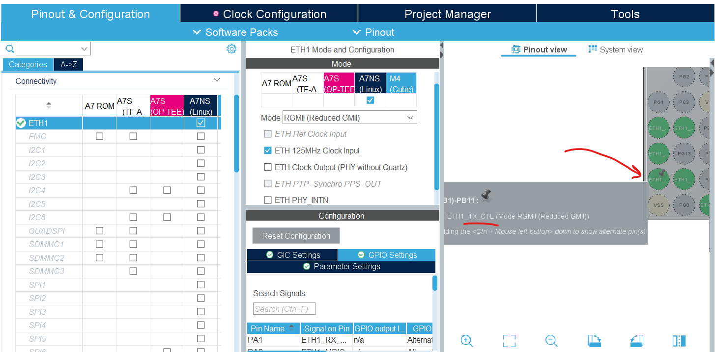 Solved Why Is Gmii Designed For Stm32mp Dev Kit Stmicroelectronics Community