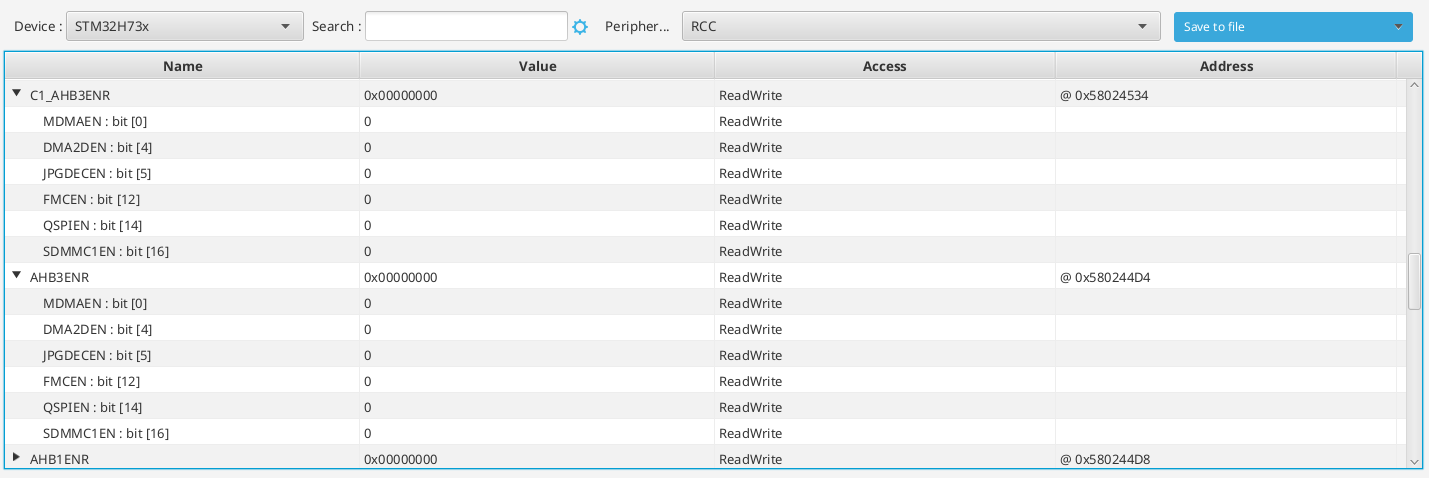 Solved Register Bits Missing In Stm32cubeprogrammer Stmicroelectronics Community