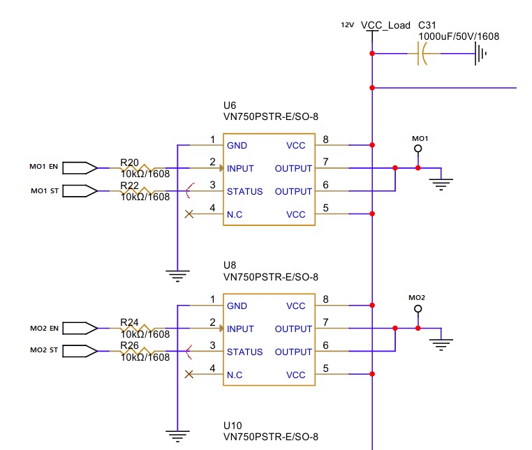 Solved: How to Connect VN750PS-E Driver Circuit - STMicroelectronics Community