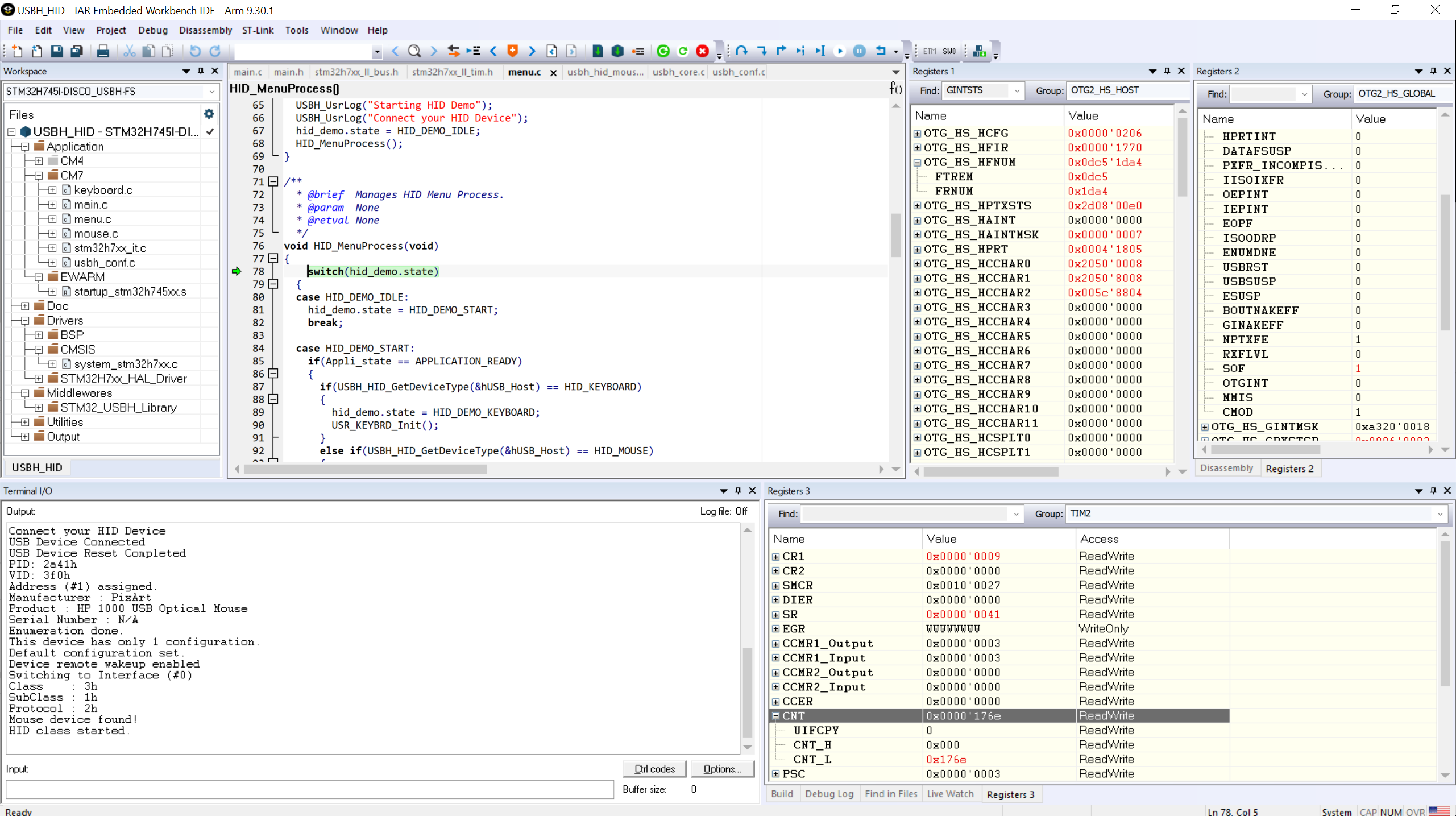 Solved Stm32h730 Timer Capture Triggered By Usbsof Not Stmicroelectronics Community 8914