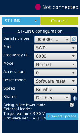 Solved: STLINK-V3MODS SWD protocol - STMicroelectronics Community