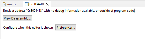 STM32H7B3I-DK: No source available for