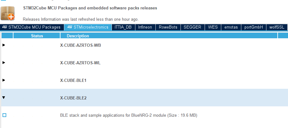 Solved: BLE - Configuration B-L4S5I-IOT01A board - STMicroelectronics Community