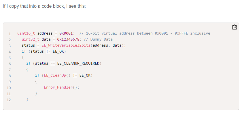 Solved Why Does The Code Block Syntax Highlighting Not Al