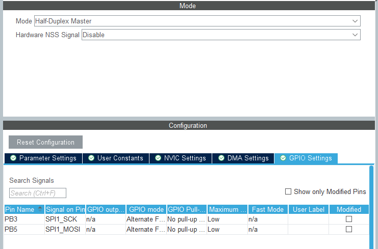 Solved: SPI with DMA and TFT Display ST7735 - STMicroelectronics Community