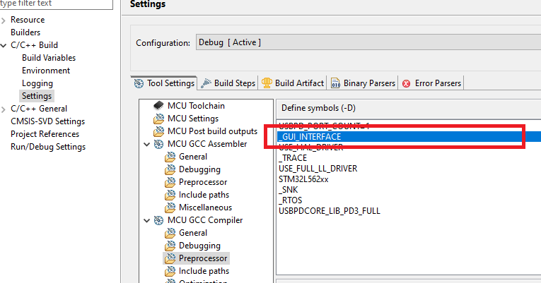 Solved: building cloned project - STMicroelectronics Community