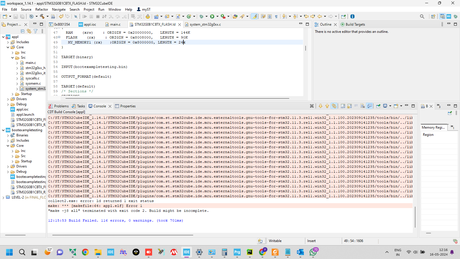 how to merge bootloader and application bin - STMicroelectronics Community