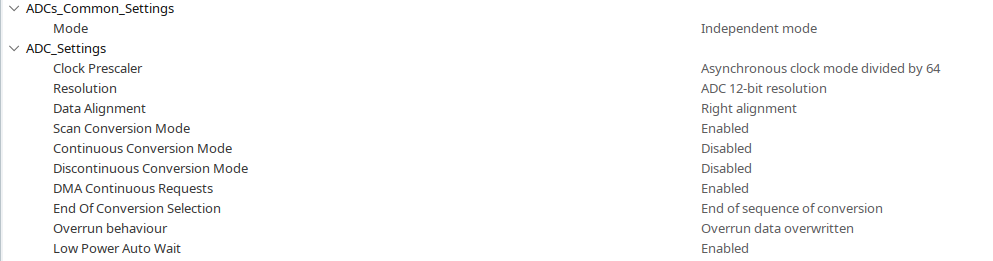 Solved: STM32L4A6 ADC Sequence Time less than expected - STMicroelectronics Community