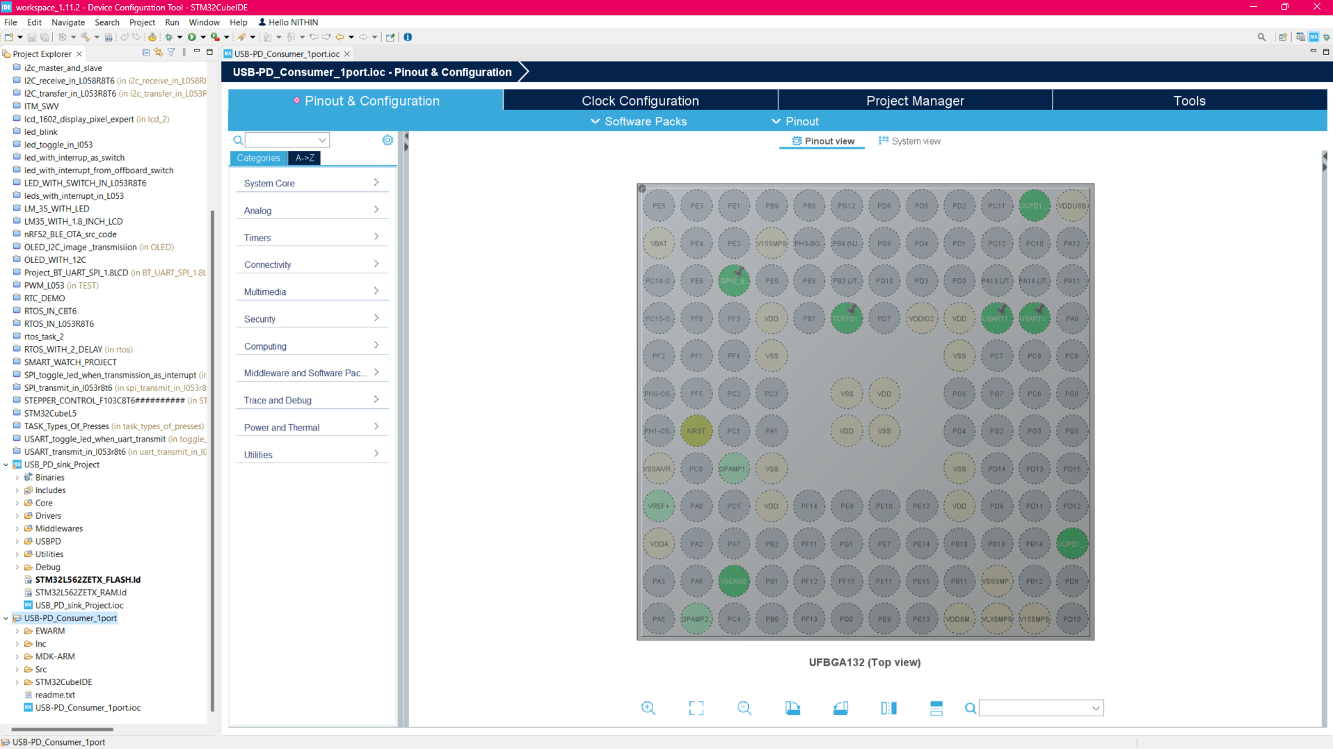 Solved: building cloned project - STMicroelectronics Community