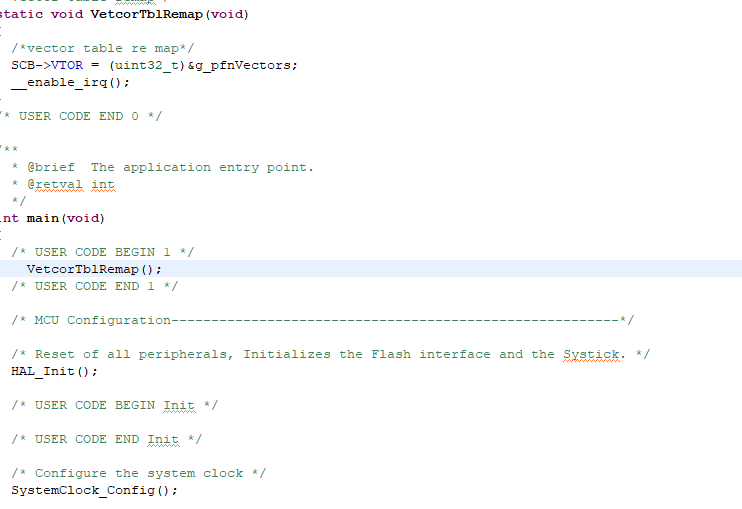 Custom linker file for bootloader stm32f429 - STMicroelectronics Community